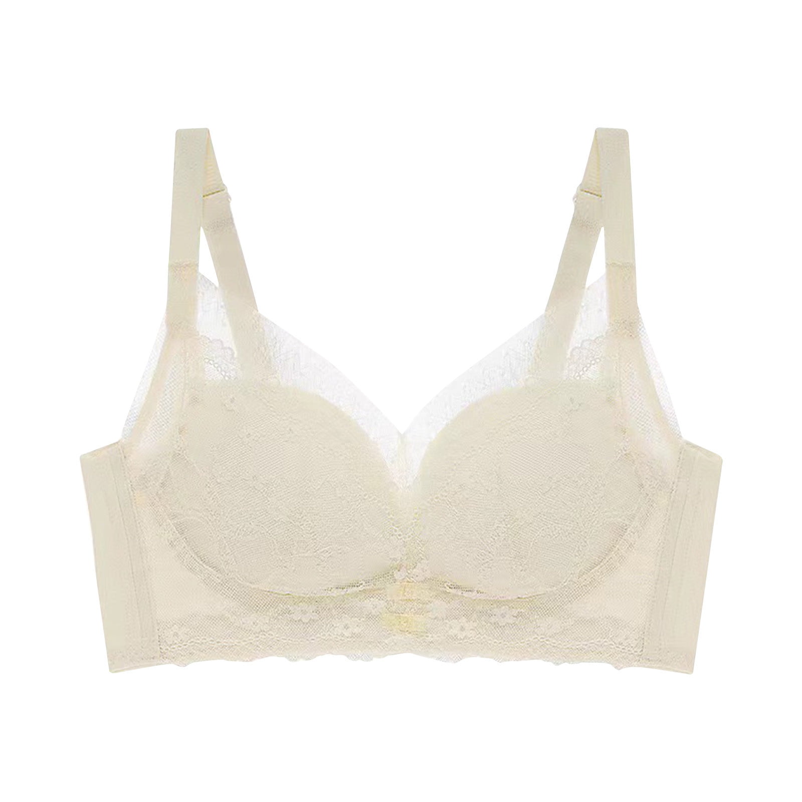 Facrlt Women's non-steel ring gathered to collect by-painted breasts ...