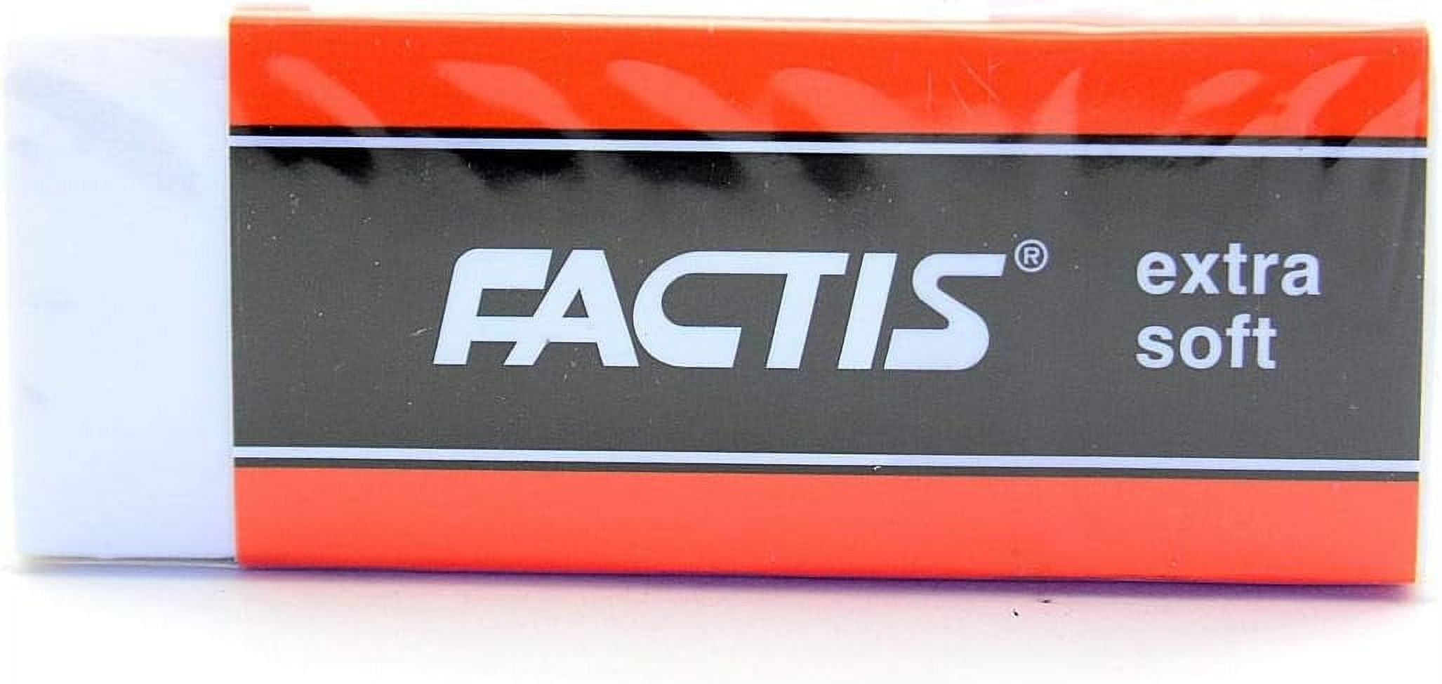 Factis Extra Soft Eraser white [PACK OF 24 ] - Walmart.com