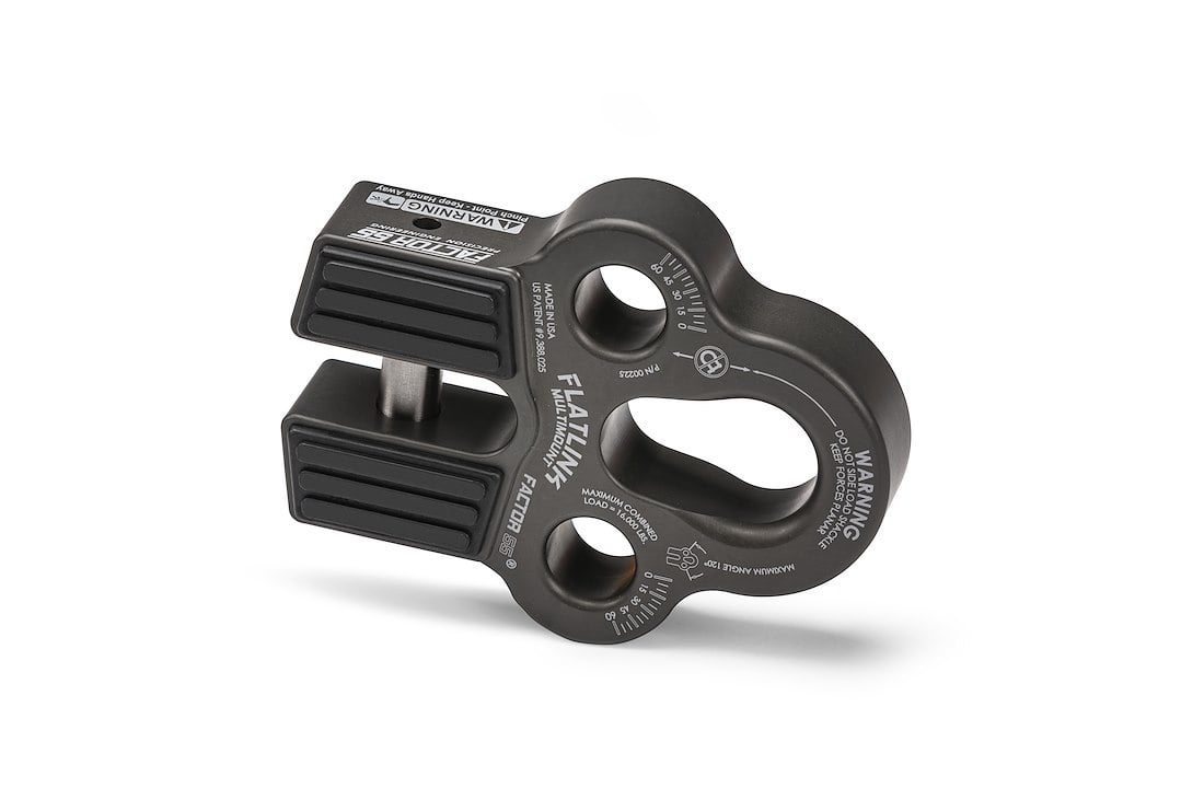 Factor 55 00225-06 Winch Cable Shackle Mount FlatLink 16000 Pound Load ...