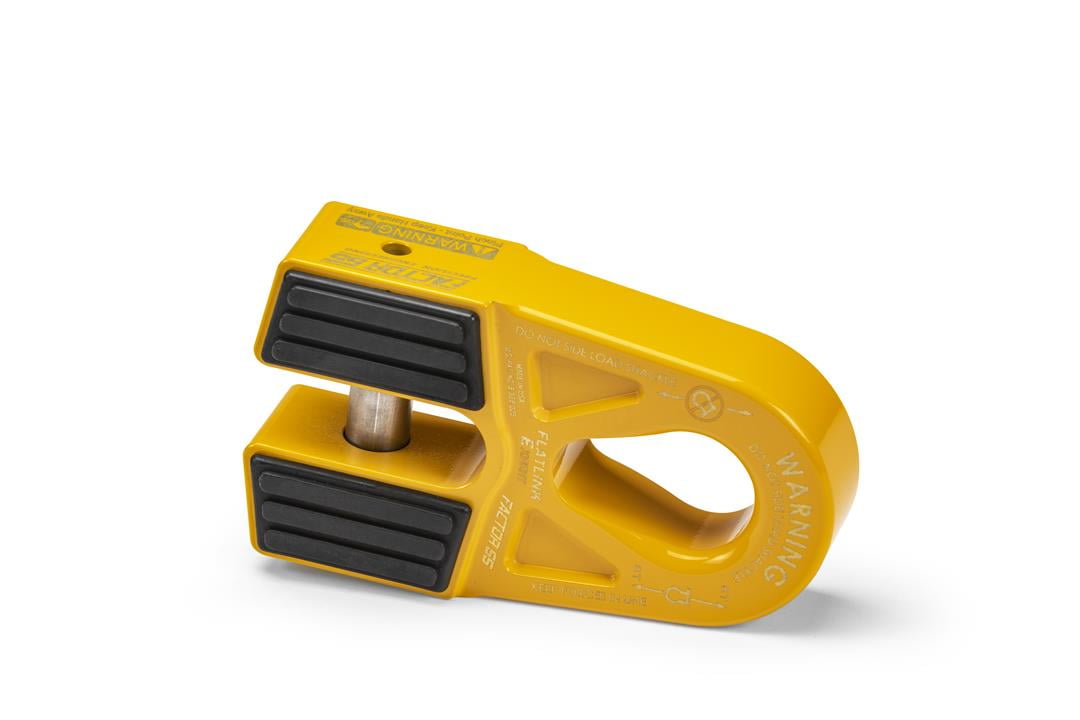 Factor 55 FlatLink E Expert Closed Winch Shackle Mount Yellow 00080-03 ...