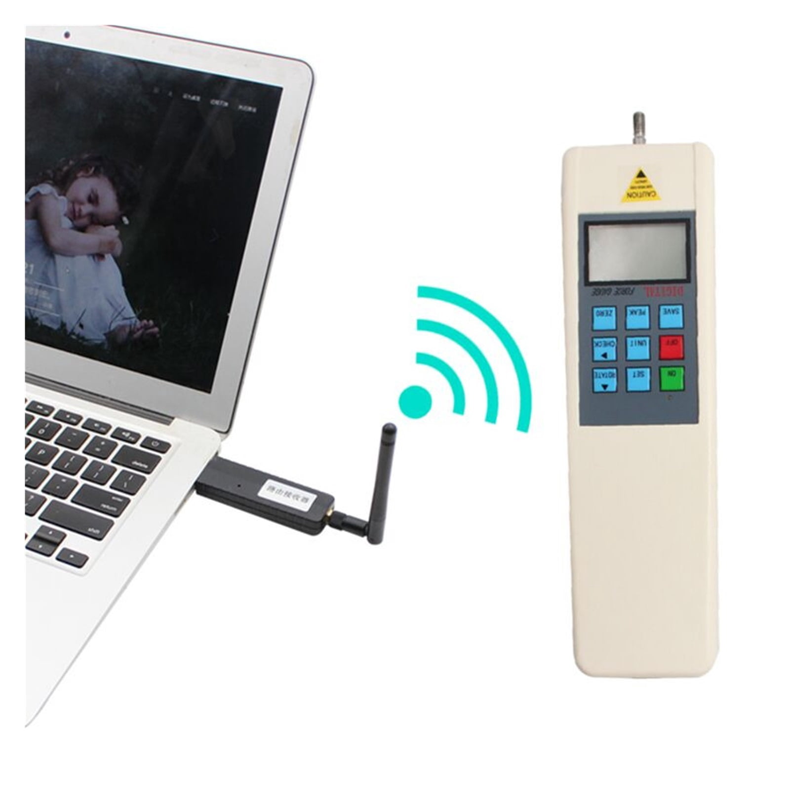 Factory 2kgs 20N Digital Push Pull Force Gauge With Wireless Force ...