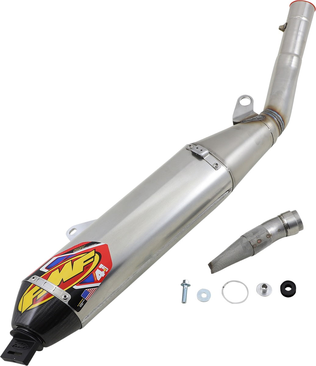Factory 4.1 RCT Slip-On Muffler, Stainless Steel/Aluminium - Carbon ...