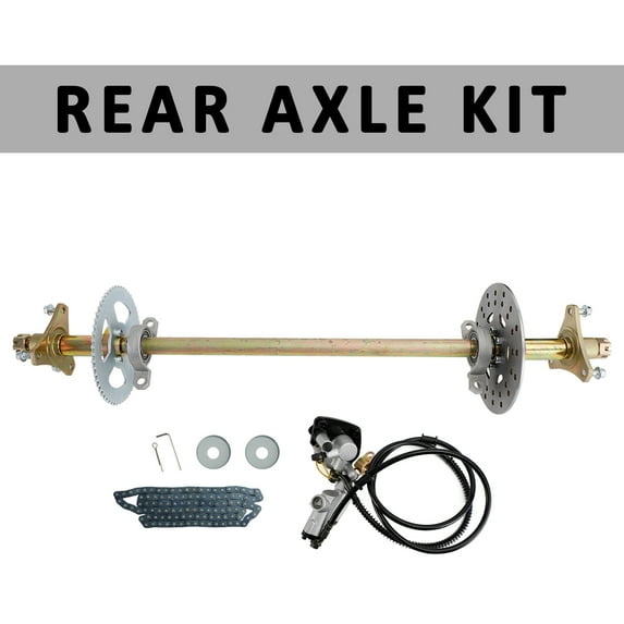 Factory 43 Rear Live Axle Kit for ATV Quads, Includes Brake Assembly ...