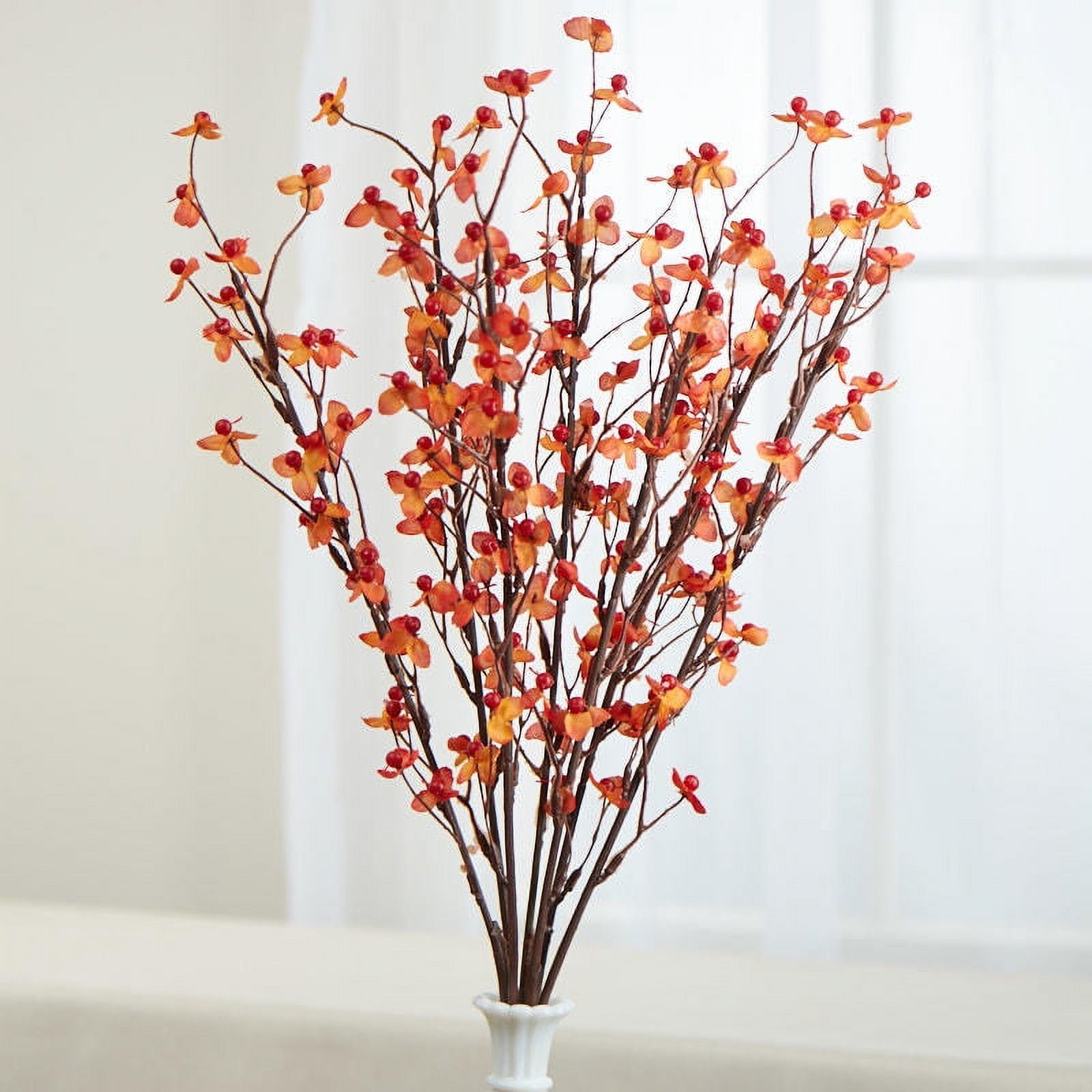Factory Direct Craft Artificial Bittersweet Bush, Autumn Decor, Rustic ...