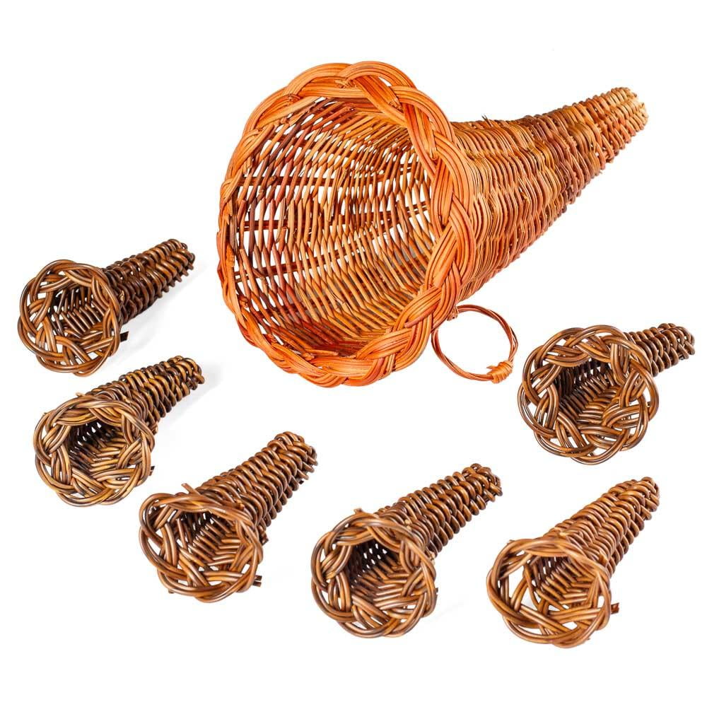 Factory Direct Craft Assorted Thanksgiving Cornucopia Horn of Plenty ...