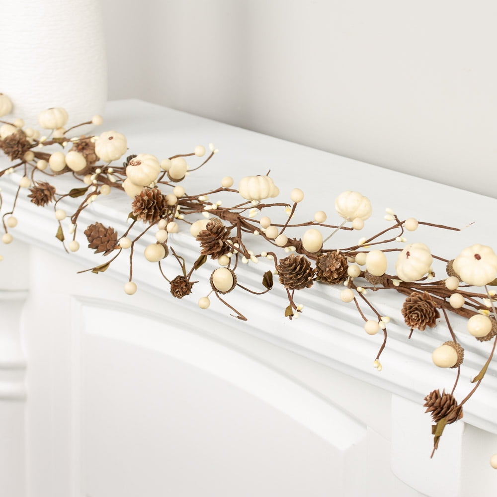 Factory Direct Craft Cream Artificial Mini Pumpkin Pip Berry and ...