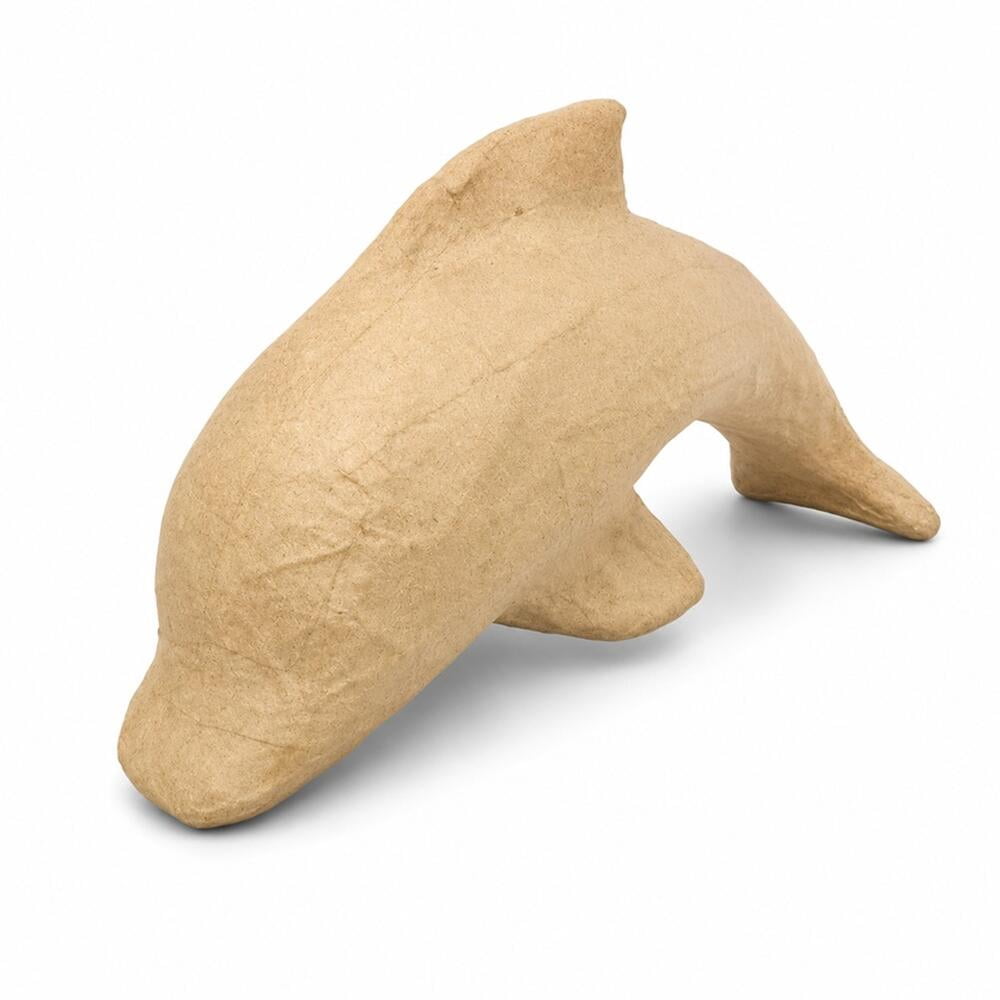 Factory Direct Craft Paper Mache Dolphins Set of 3 Unfinished DIY Craft ...