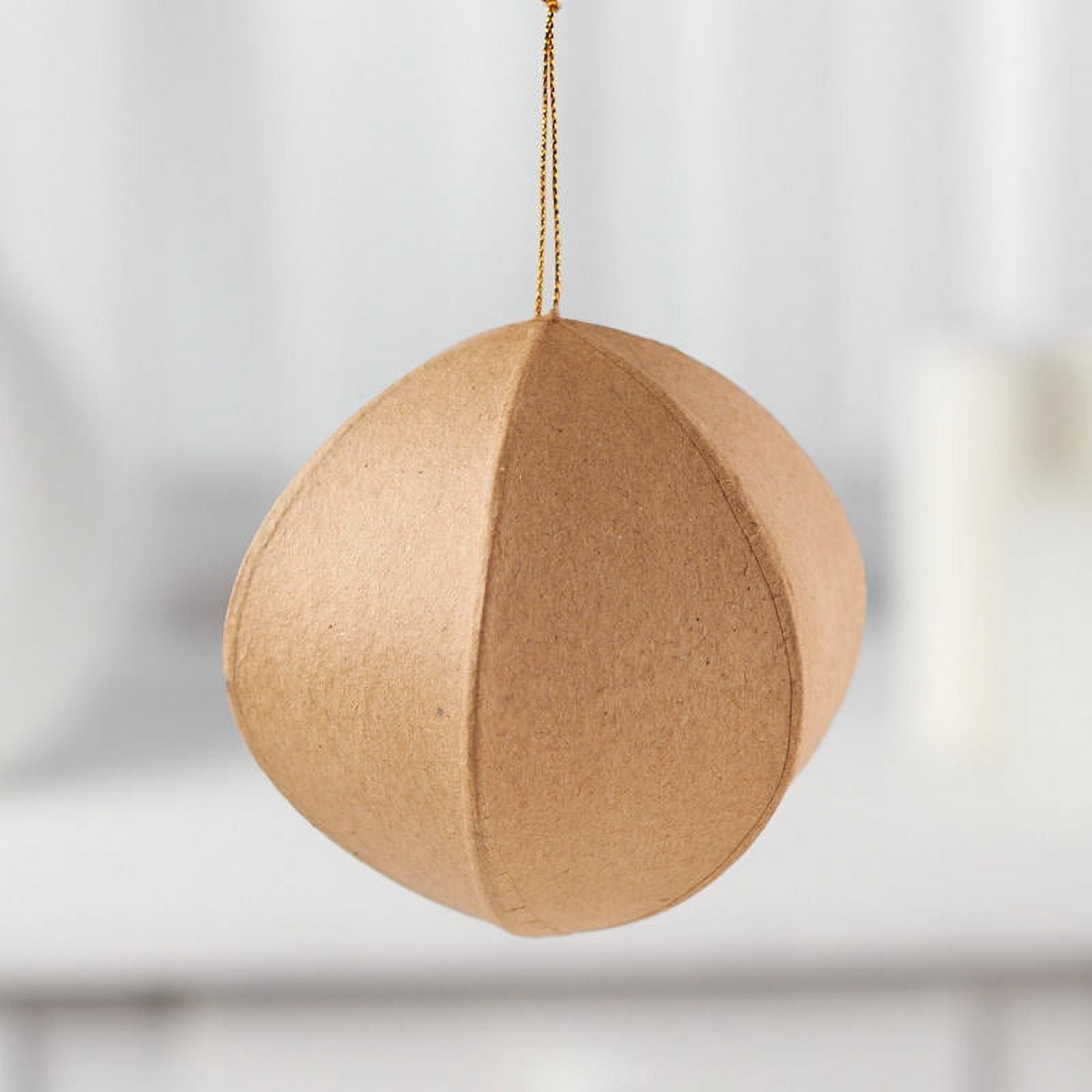 Factory Direct Craft Paper Mache Ornaments 12 Count - Walmart.com