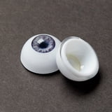 Factory Direct Craft Realistic Lavender Half Round Doll Eyes, 3 Pairs ...