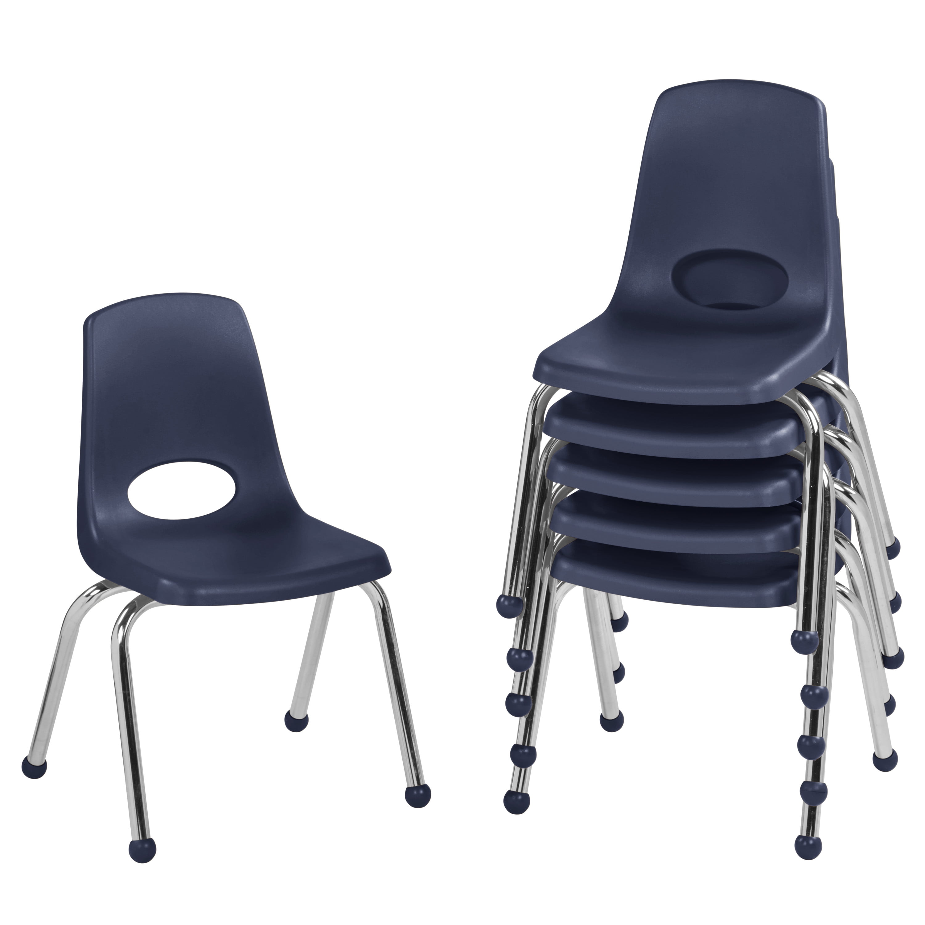 Factory Direct Partners 10363-NV 14" School Stack Chair, Stacking ...