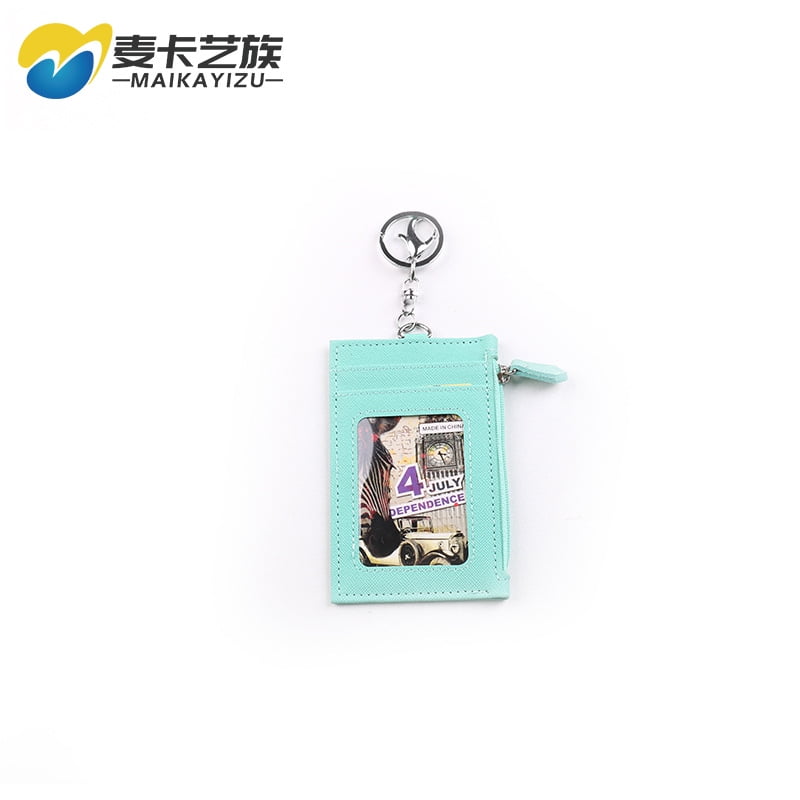 Factory Direct sales work ID card holder multi-card multi- key ring ...