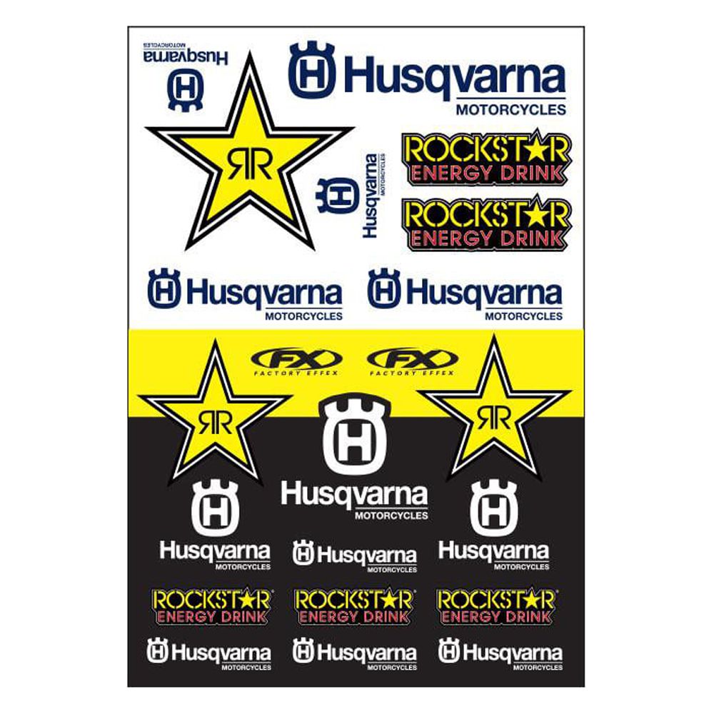 Factory Effex 22-68632 Sticker Sheet For Husqvarna Racing - Walmart.com