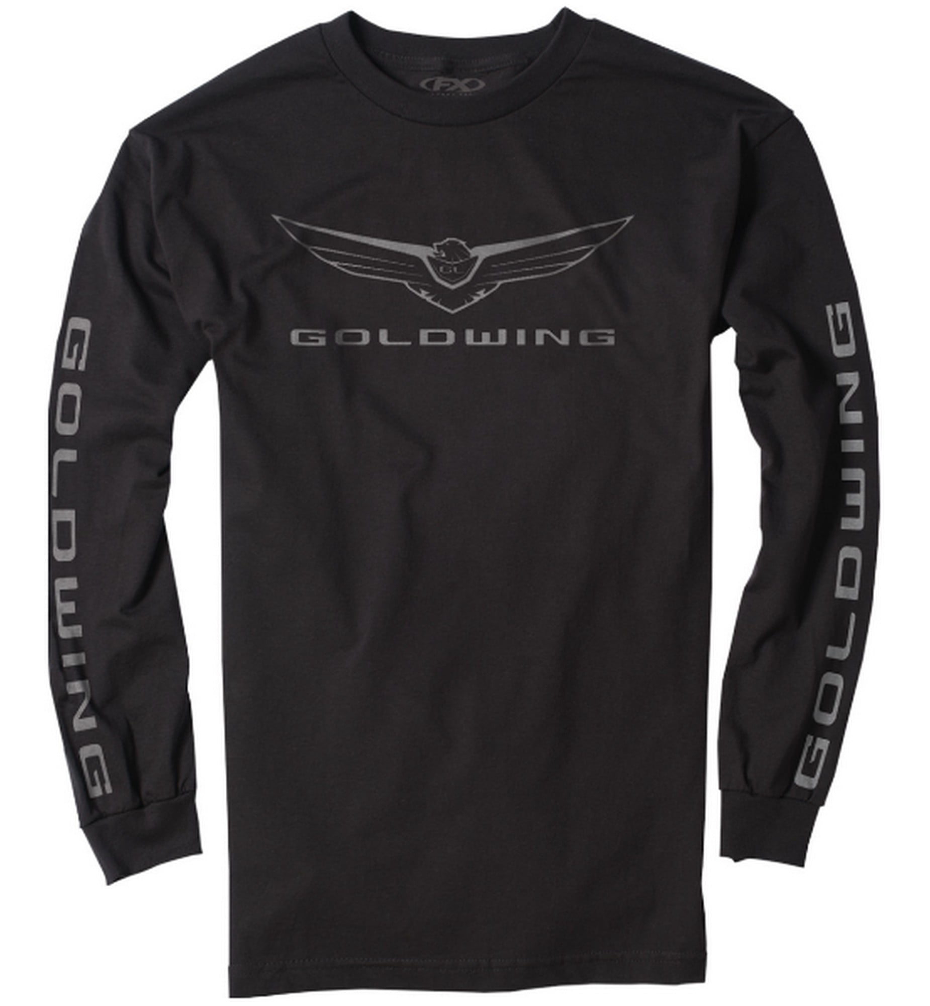 Factory Effex Goldwing Icon Mens Long Sleeve T-Shirt Black MD - Walmart.com