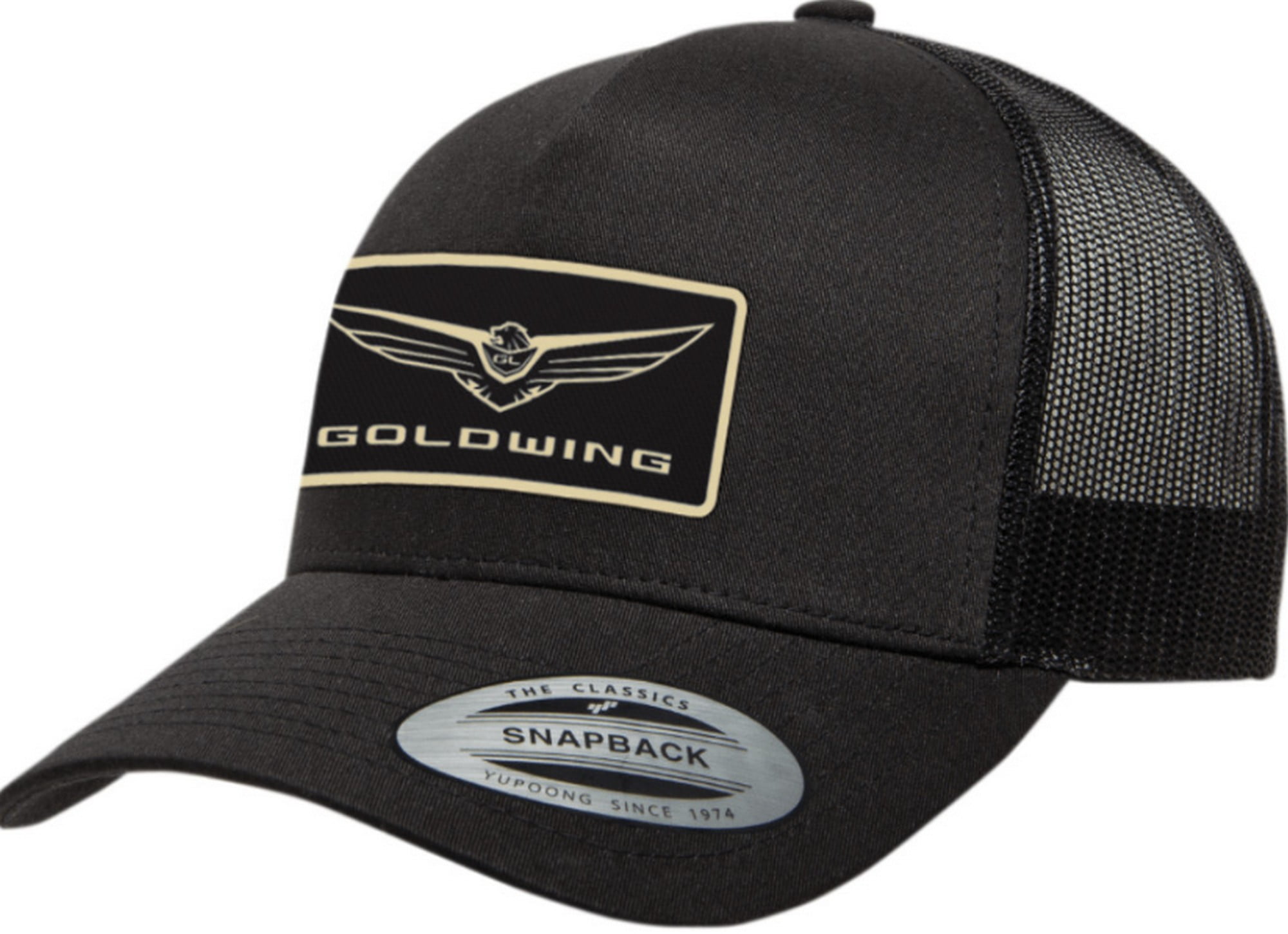 Factory Effex Goldwing Icon Snapback Hat Black - Walmart.com