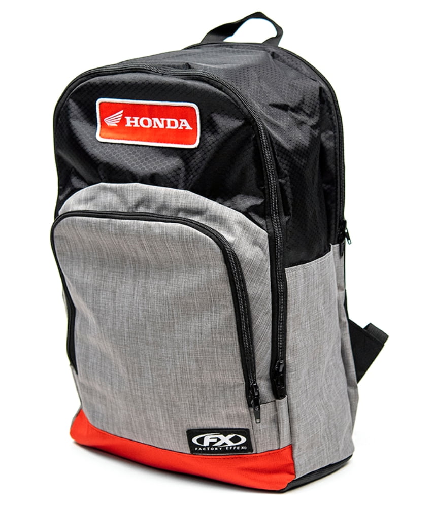 Factory Effex Honda Standard Backpack Black/Gray/Red - Walmart.com