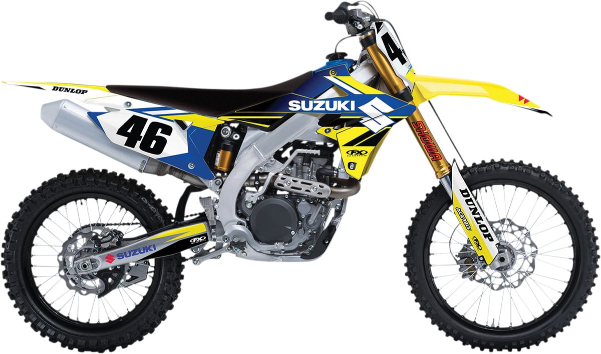 Factory Effex Suzuki EVO 18 Series Shroud Graphics Kit (24-01432) - Walmart.com