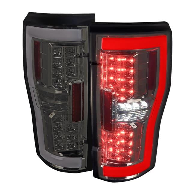 Factory Halogen Bulbs Type Full LED Tail Lights with Chrome Housing ...