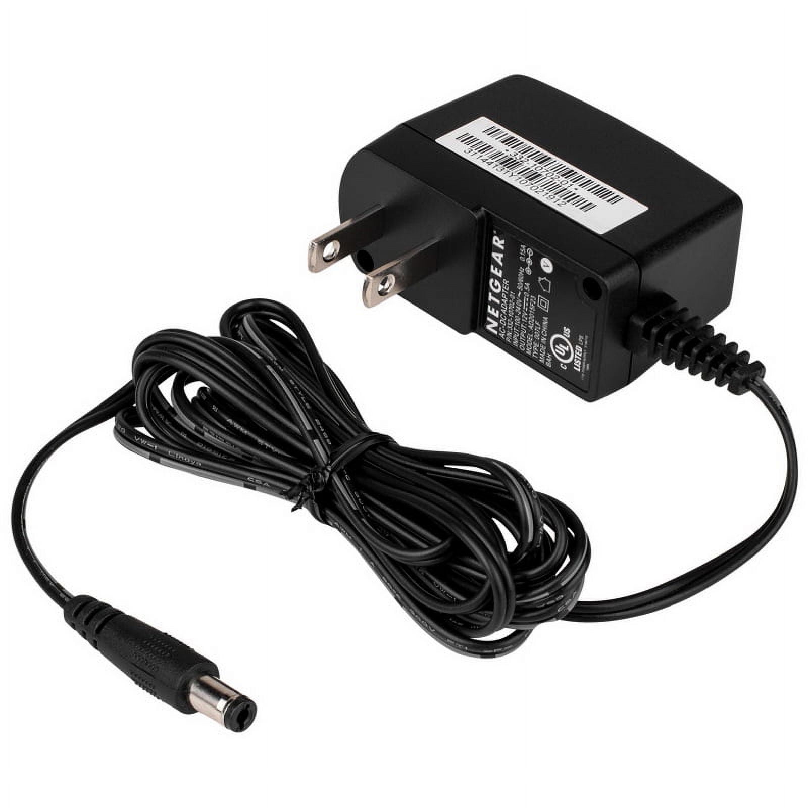Factory Pull 12 VDC 500mA Power Supply with 2.1 x 5.5mm Center Positive ...