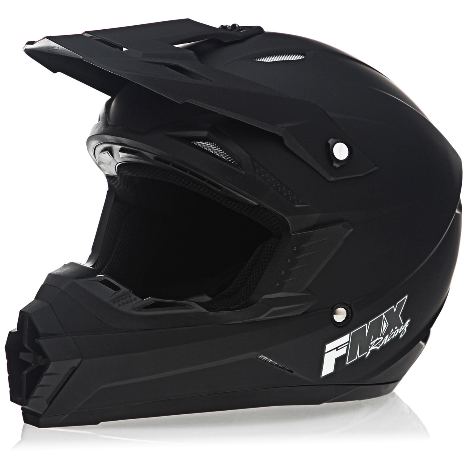Factory Racing FMX Motocross Matte Black Helmet size Small - Walmart.com