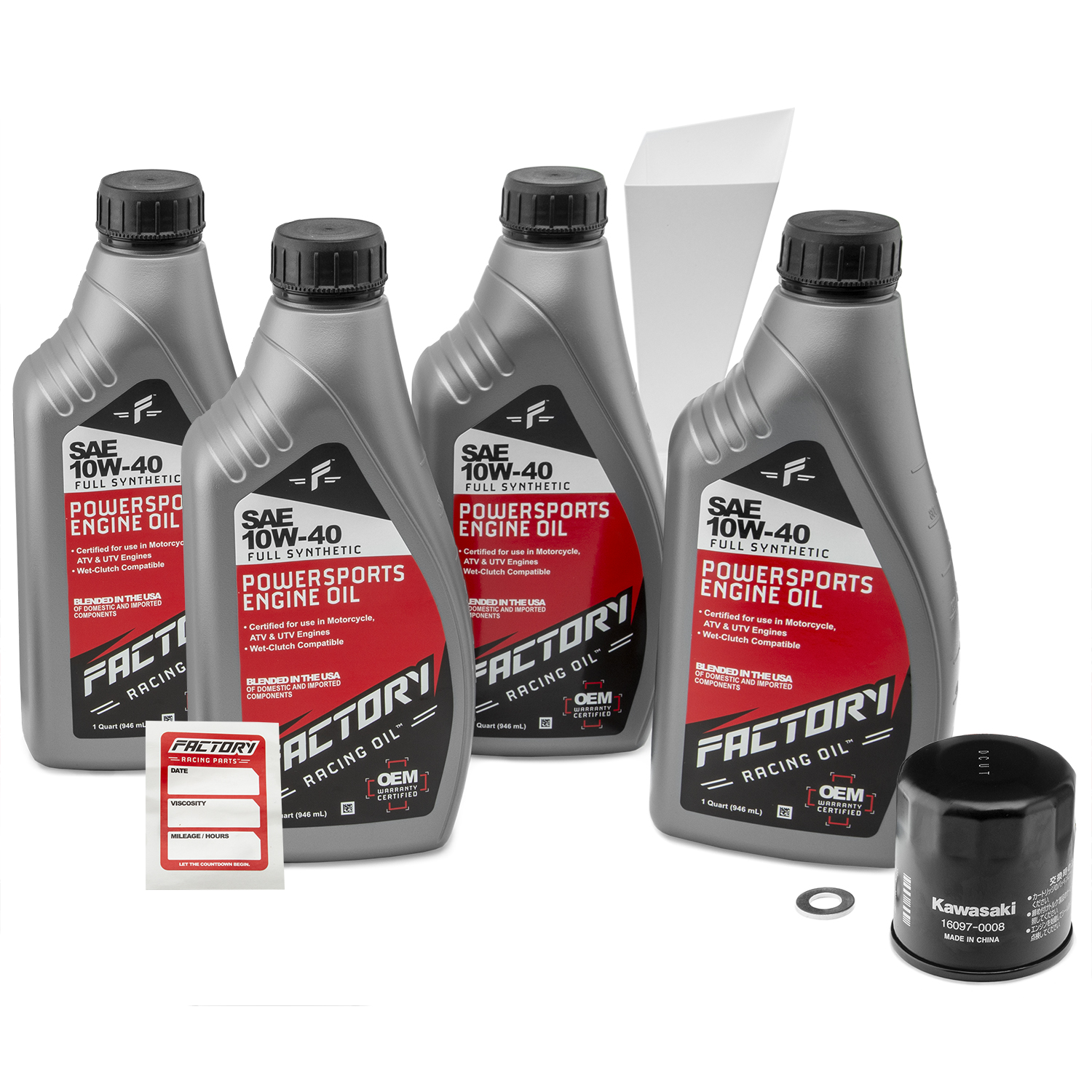 2008 kawasaki vulcan 1600 nomad oil change kit - Walmart.com