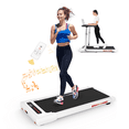 2-in-1 Under Desk Incline Treadmill, Walking Pad, Slim Jogging Machine ...