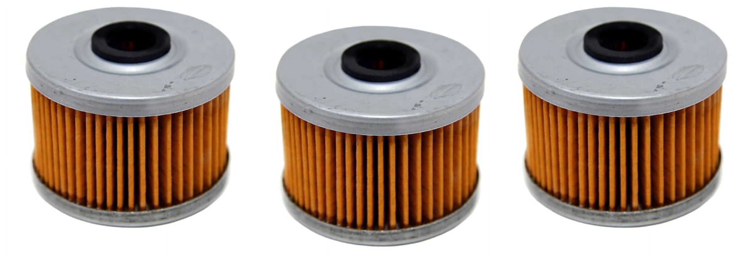 Factory Spec, 3 Pack Oil Filters for Honda Fourtrax 250 TRX250 1985 ...