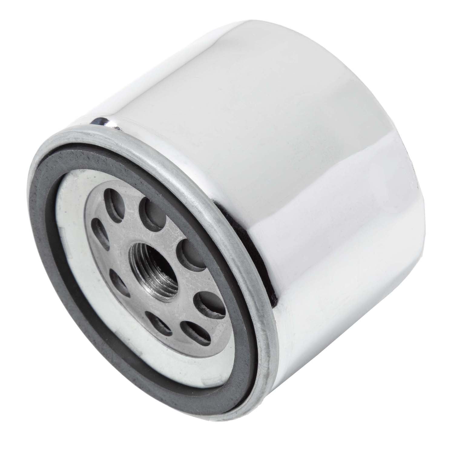 Factory Spec, 32-9125, Chrome Oil Filter for Harley-Davidson Replaces ...