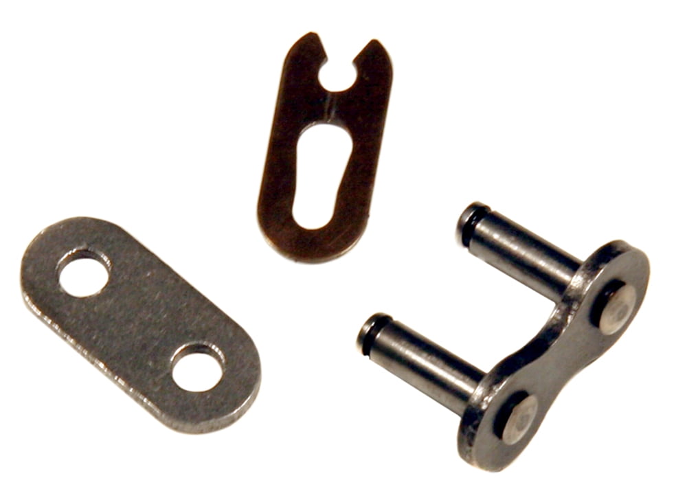 Factory Spec, FS-523, Natural Steel Colored Clip Style Master Link 428 ...