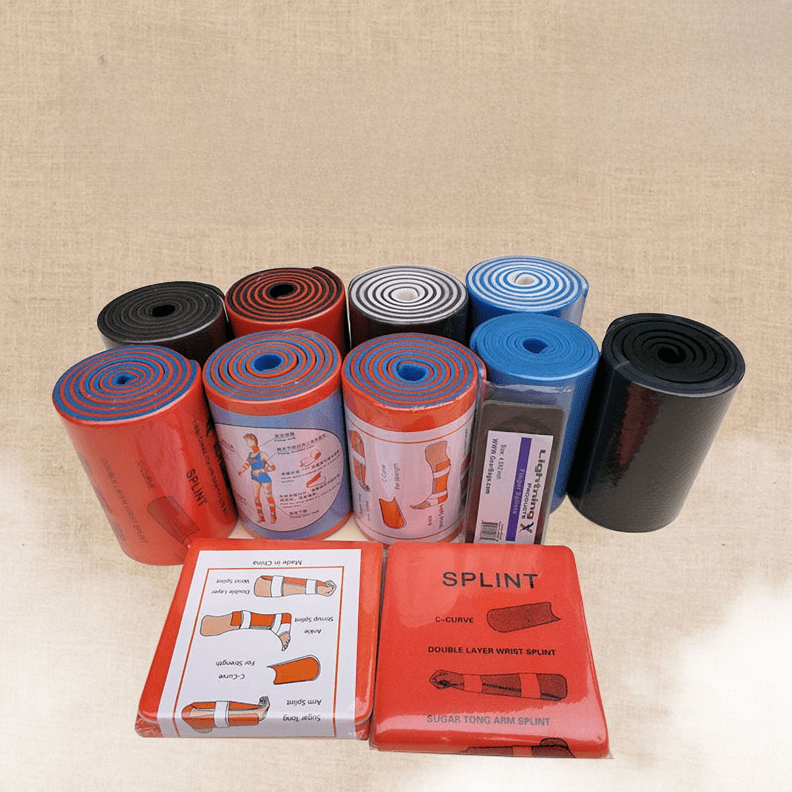 Factory direct first aid roll splint first aid fixed splint polymer ...