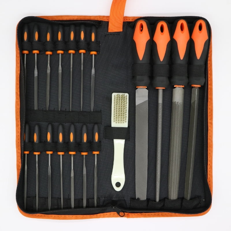 Factory file set 18-piece set 16-piece set steel file set file set with ...