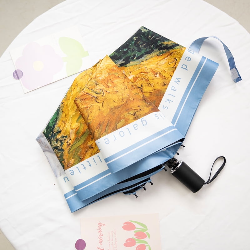 Factory full-automatic folding sun umbrella sunscreen sunshade UV sun ...