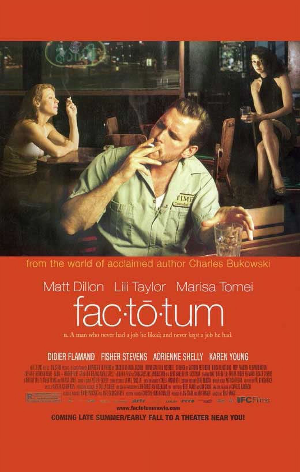 Factotum - movie POSTER (Style A) (11" x 17") (2005) - Walmart.com