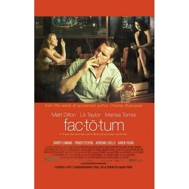 Factotum - movie POSTER (Style A) (11" x 17") (2005) - Walmart.com