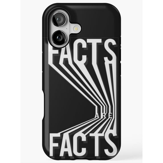 Facts Are Facts Minimalist Motivational Quote Phone Case for iPhone 11 ...