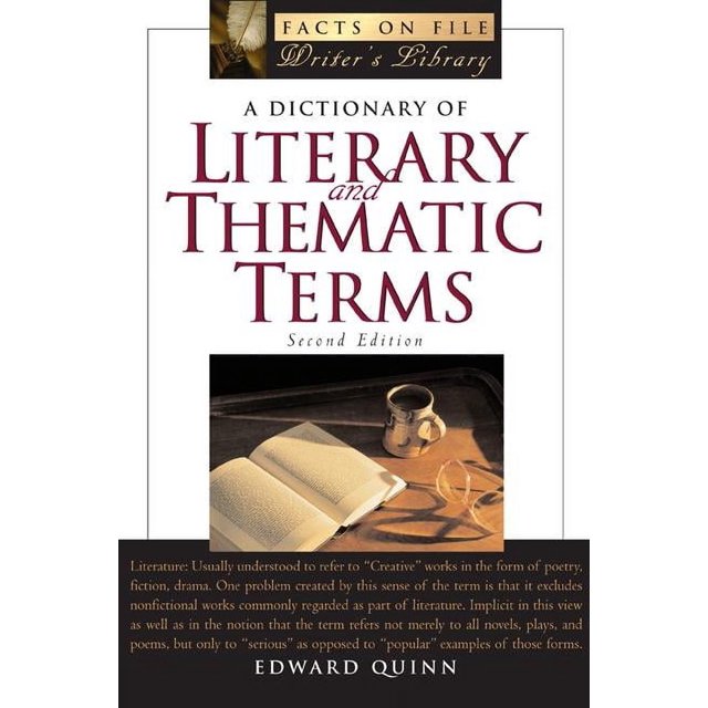 Facts on File Writer's Library A Dictionary of Literary and Thematic ...