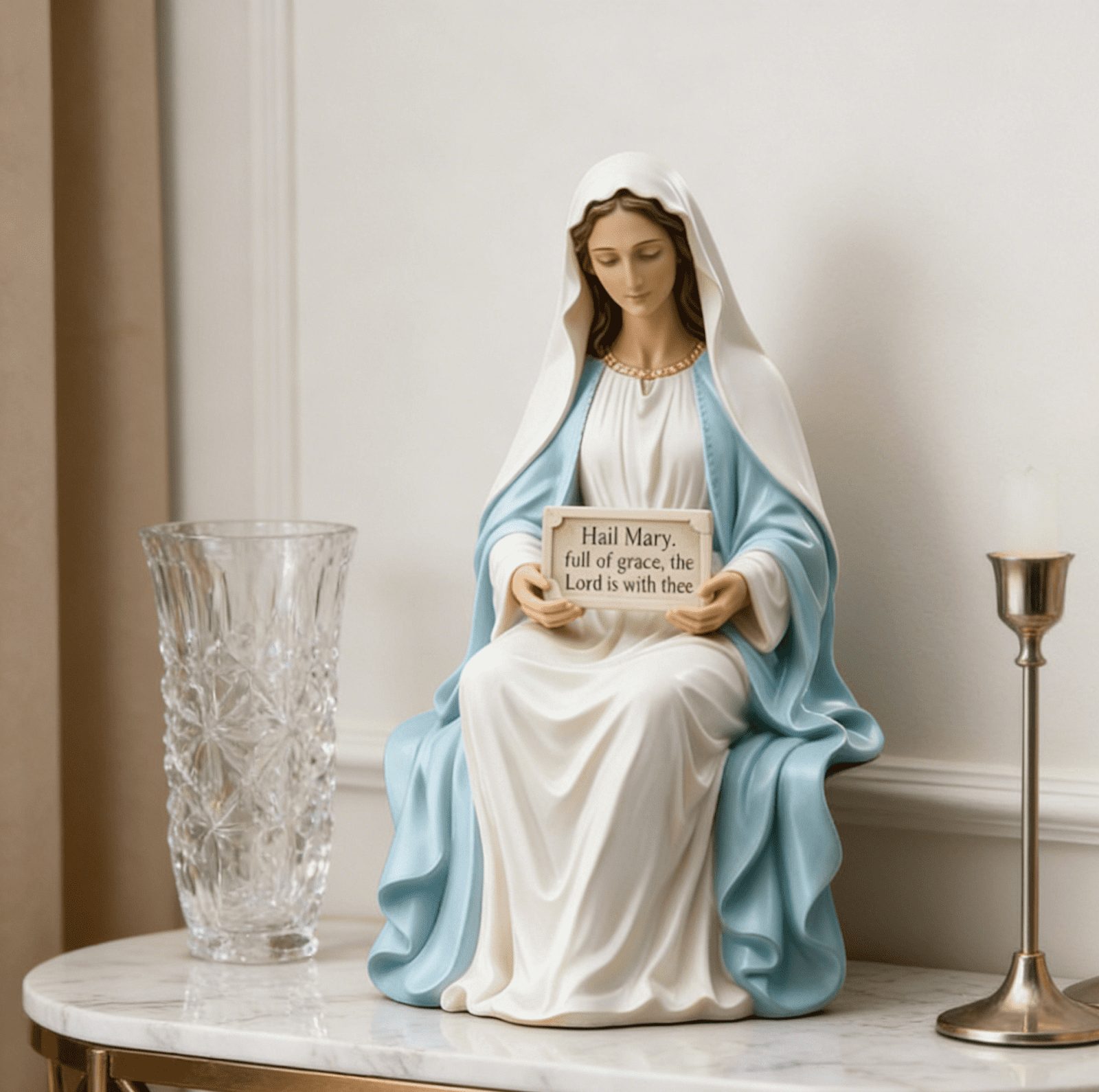 Fade-Proof Scratch-Resistant Handmade Sitting Christ Statue Figurine ...