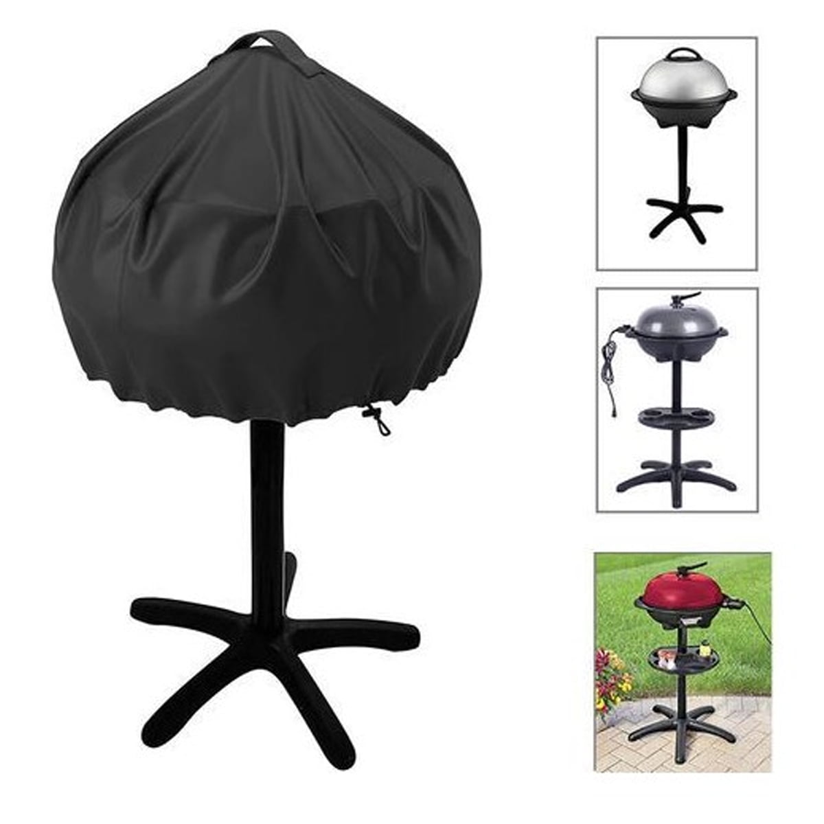 Fade Resistant Grill Cover, Wind Resistant, Adjustable Velcro Strap ...