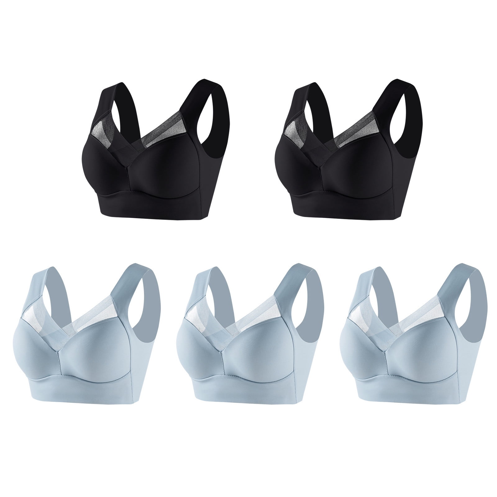 Fadeal Bralettes for Women Lace Sticky Adhesive Vanity Panel Clothing ...