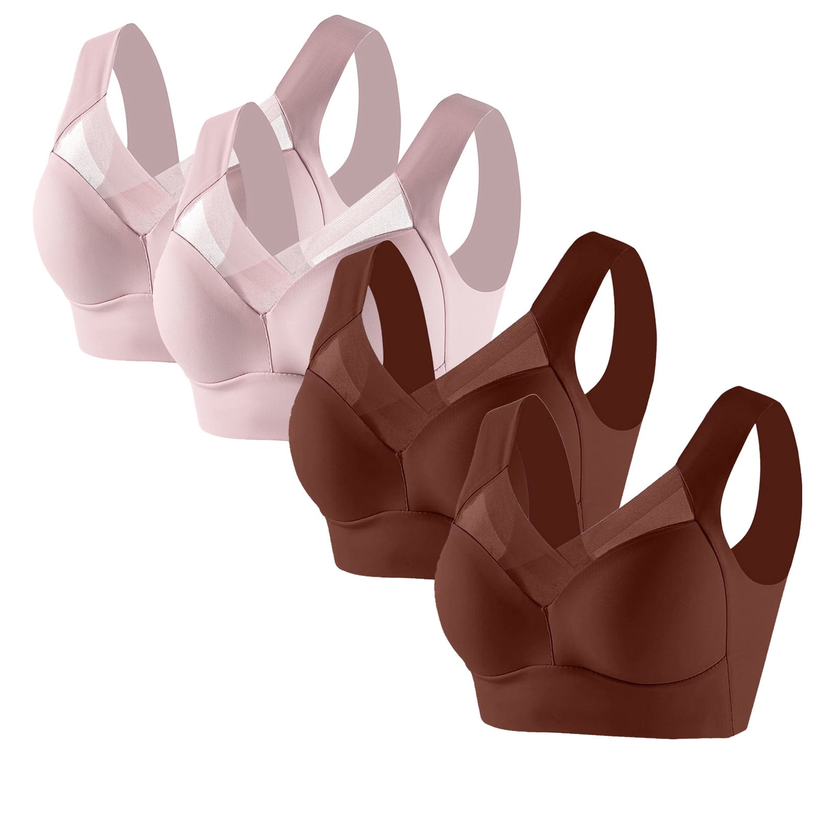 Fadeal Bralettes for Women Lace Sticky Adhesive Vanity Panel Clothing ...