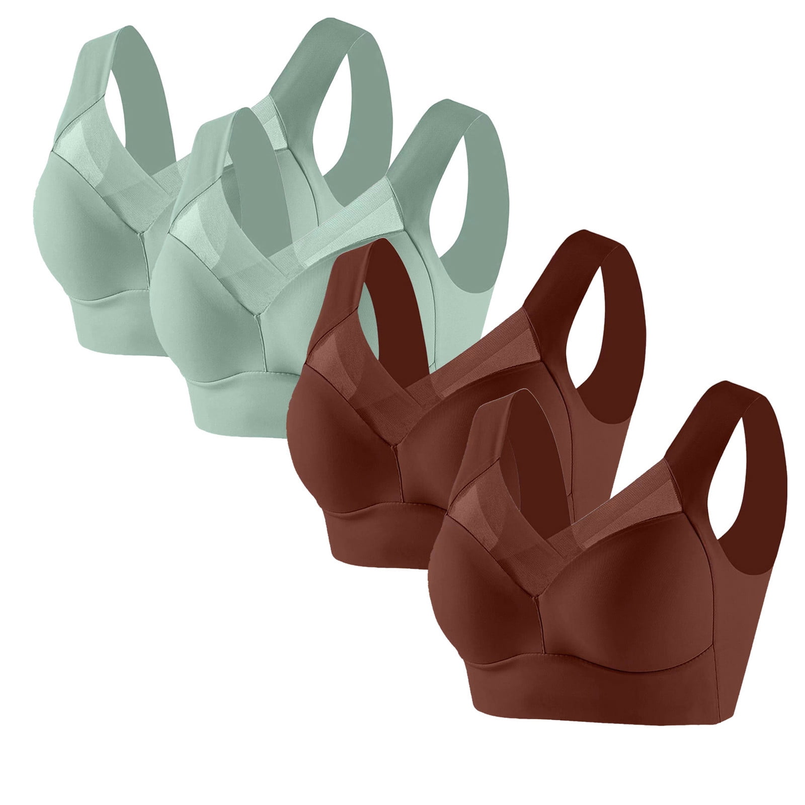 Fadeal Bralettes for Women Lace Sticky Adhesive Vanity Panel Clothing ...