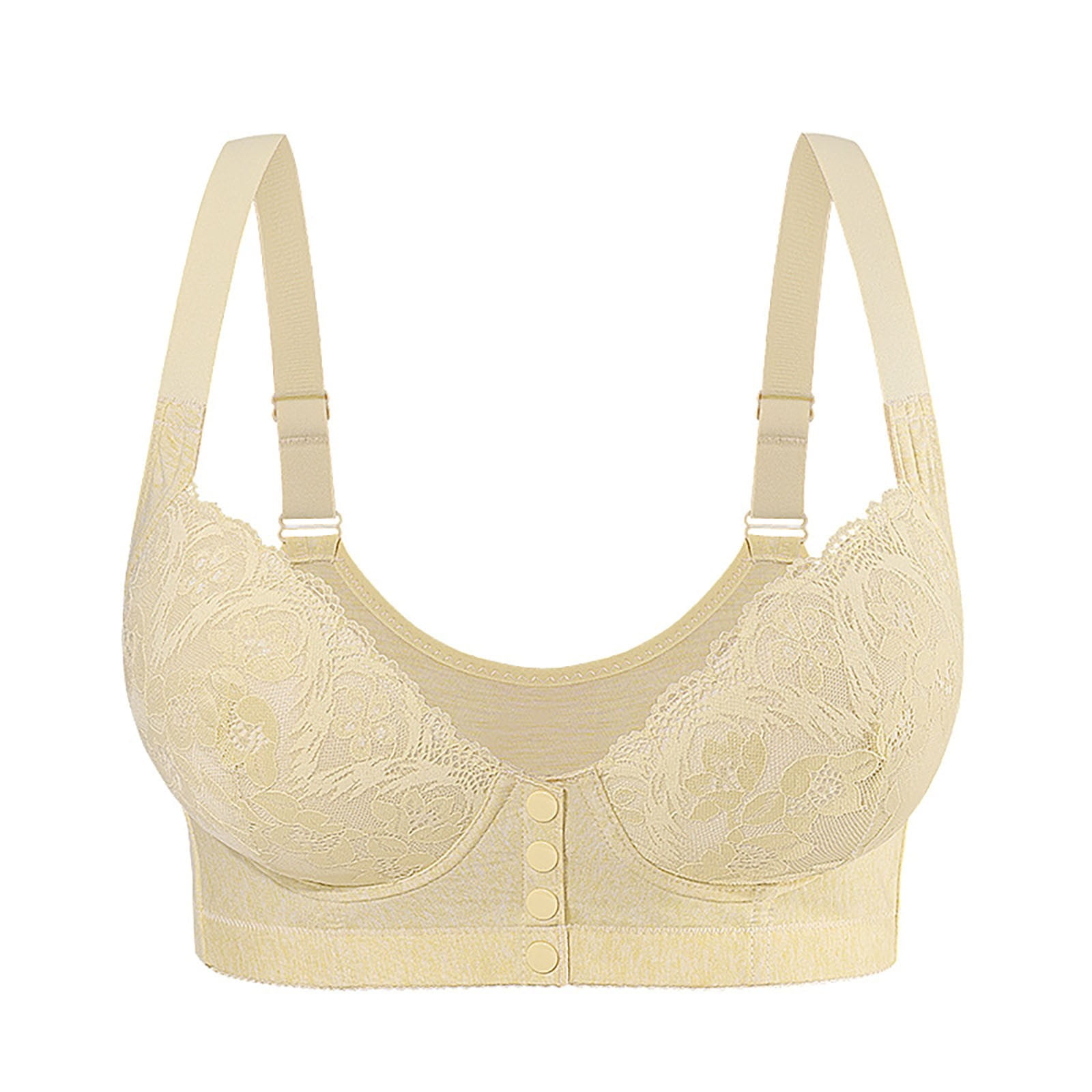 Fadeal Bras for Older Women, Women's Fashionable and Casual Front ...