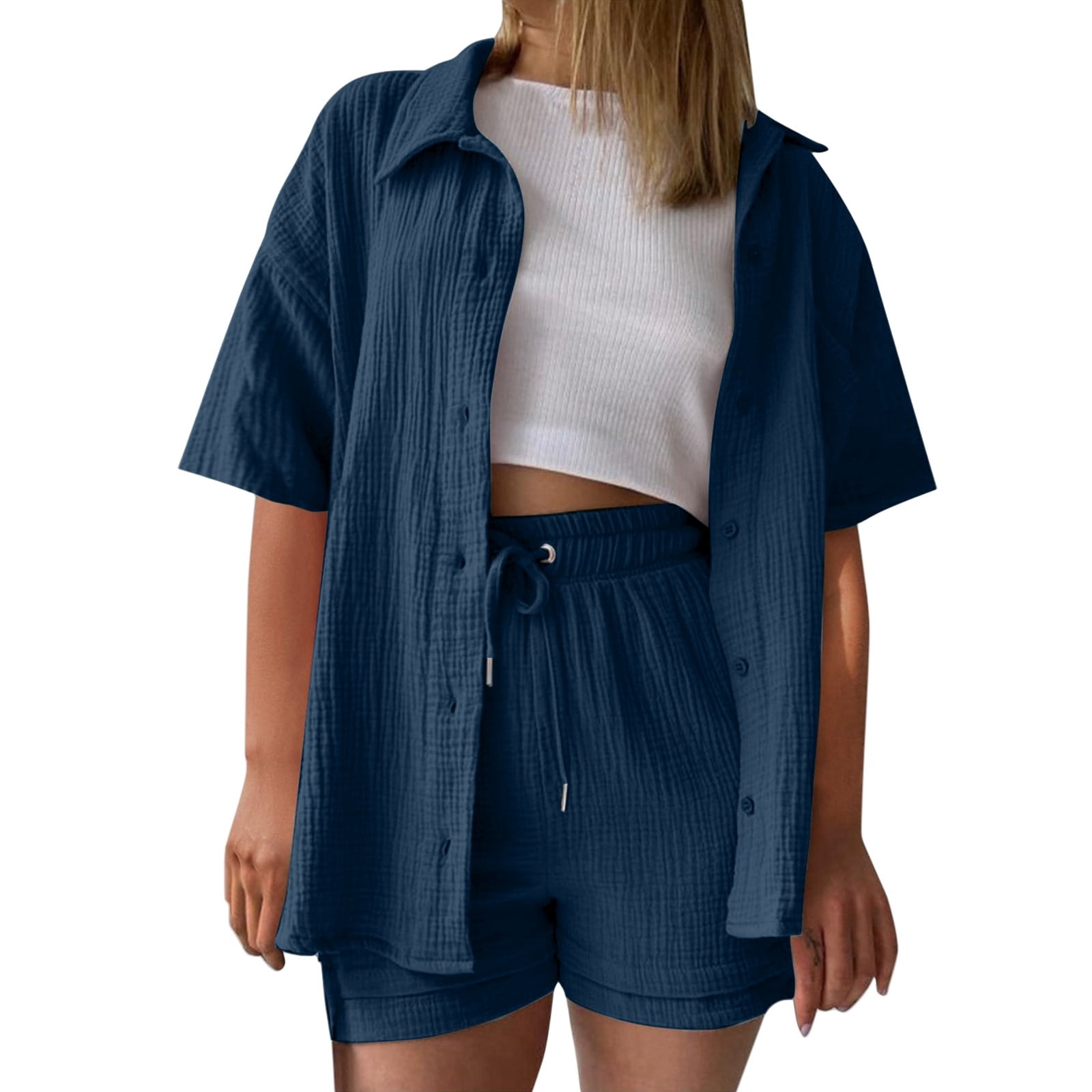 Fadeal Matching Sets Women Clothing Summer! Summer Two Piece Elegant ...
