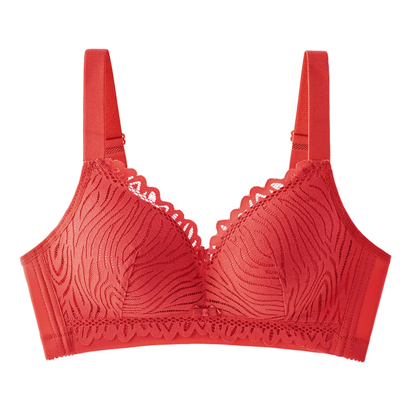 Fadeal Push Up Bra Woman Bra Gathered Shockproof Tube Top Wide Shoulder ...