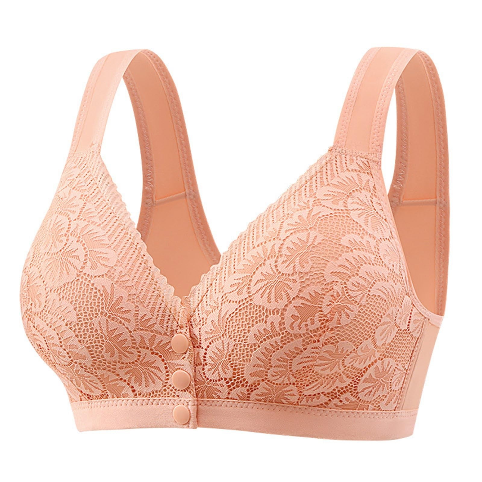 Fadeal Supportive Bras for Women, Bras for Older Women Breathable Front ...