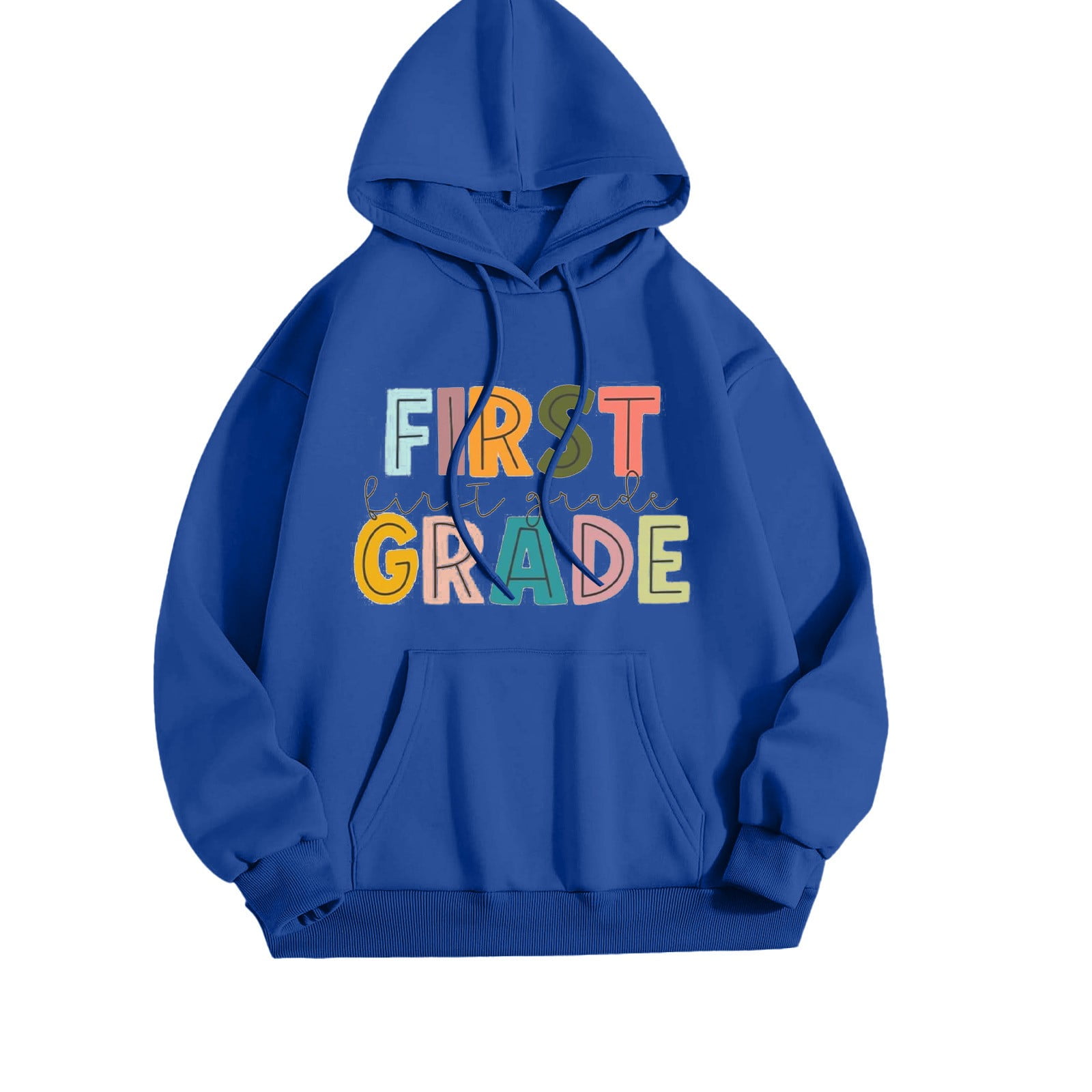 Fadeal Womens Oversized Sweatshirt Clearance Lady's Fall Semester ...