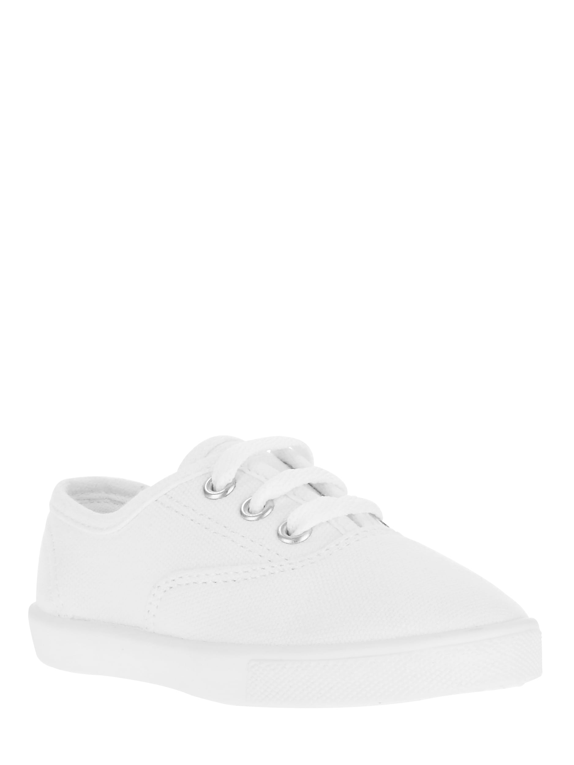 Faded Glory Toddler Girls Lace Up Canvas Casual Shoe - Walmart.com