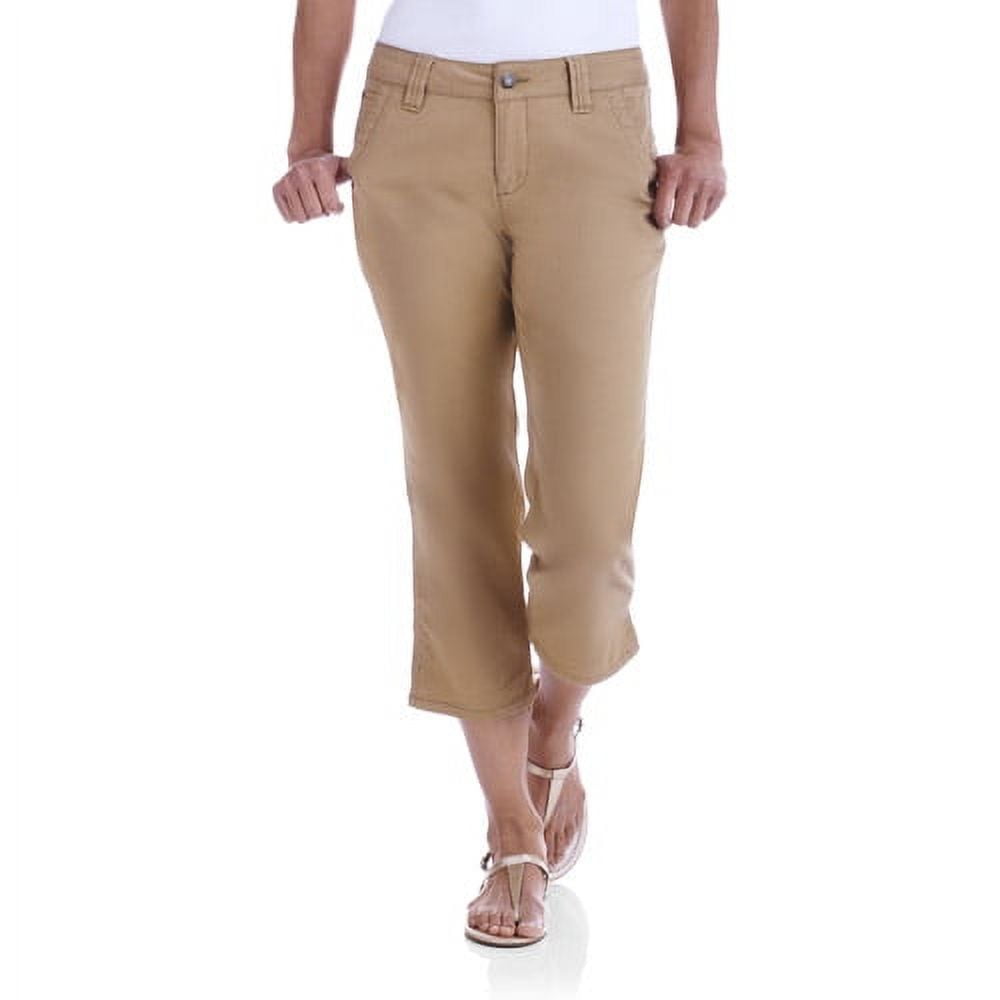 Faded Glory - Women's 5-Pocket Capri Pants - Walmart.com