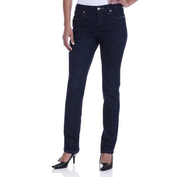 Faded Glory Women's Straight Leg Jeans Available in Regular, Petite ...