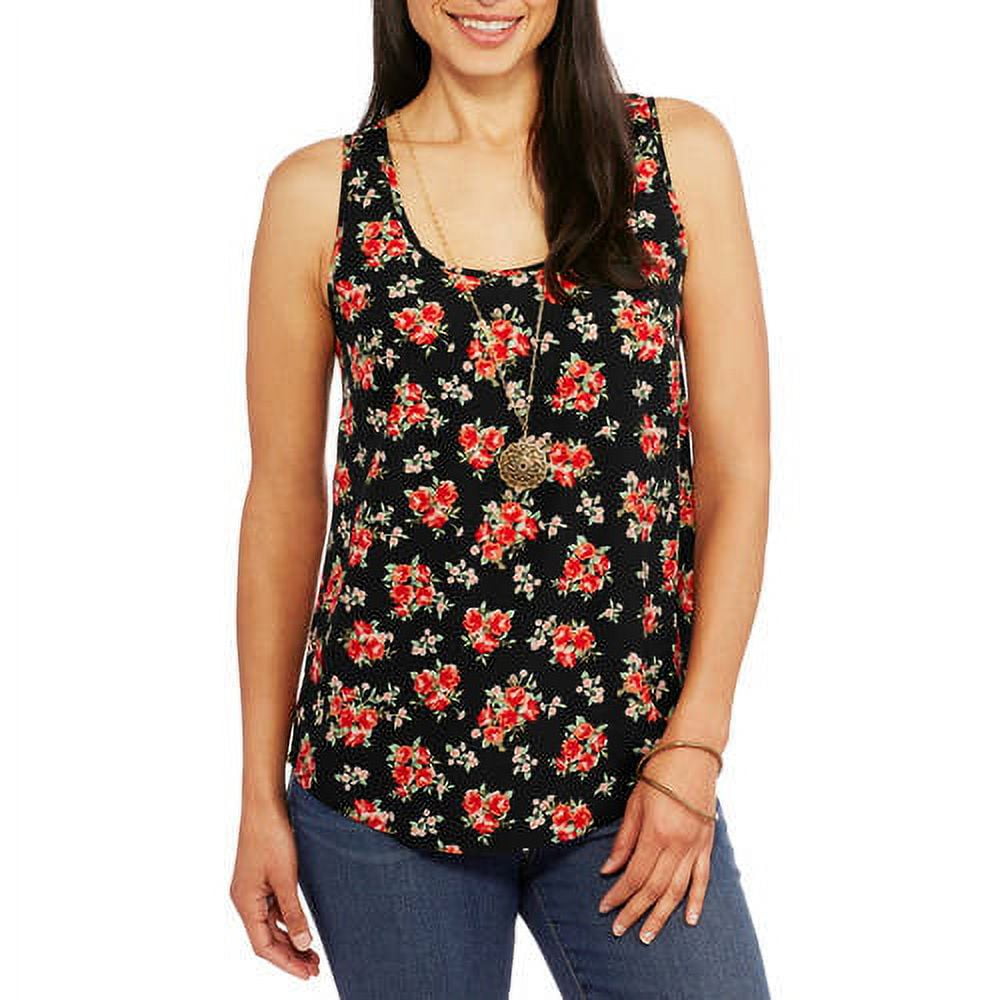 Faded Glory Women's Woven Tank - Walmart.com