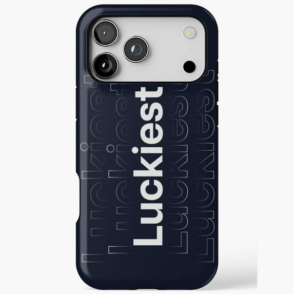 Faded Inspirational Text Design iPhone Case 17 through 11 Pro Max ...